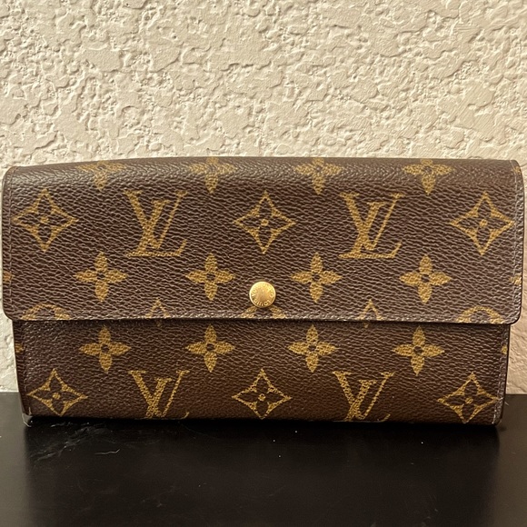 Louis Vuitton | Bags | Louis Vuitton Monogram Portefeiulle Sarah Long ...